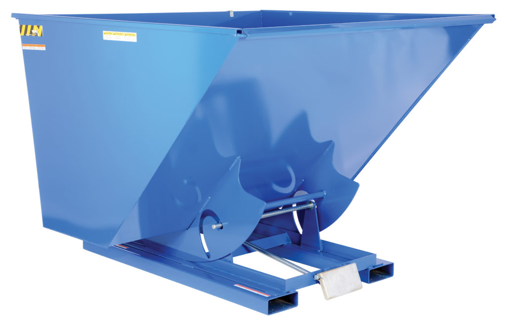 Vestil Bumper Release Hoppers | Self Dumping Hoppers